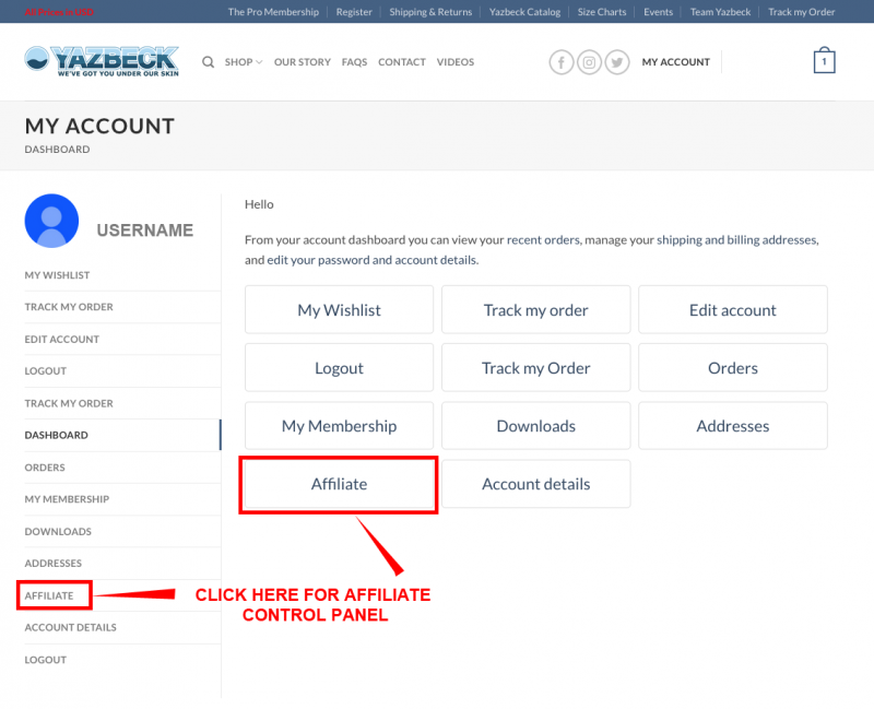 Affiliates – Yazbeck